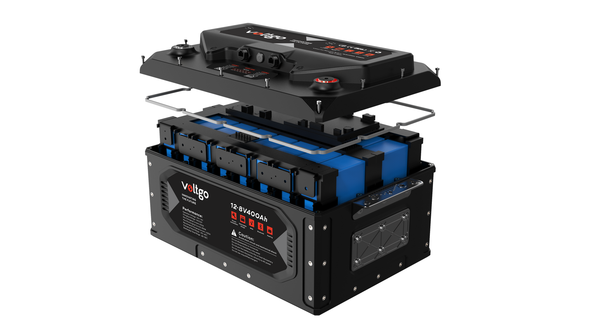VoltGo Elite Series 12.8V 400Ah LiFePO₄ Battery – Voltgo Power Australia
